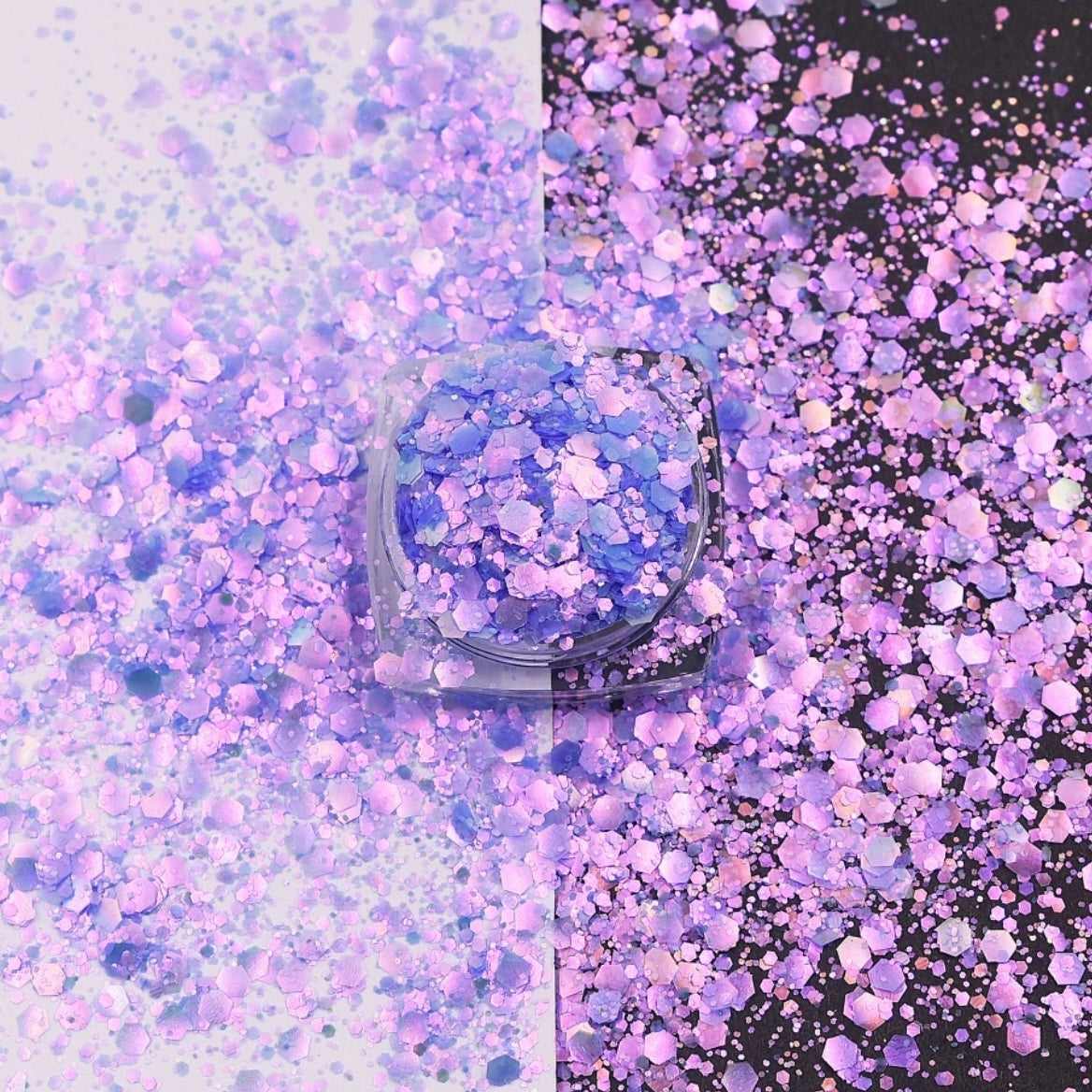 Periwinkle - Chunky Mix – Glitter Delight LLC